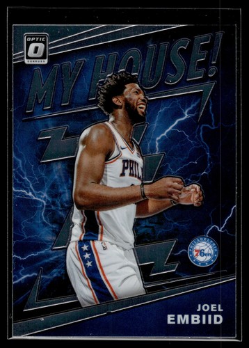 Joel Embiid 2019-20 Donruss Optic My House! Card #4 | eBay