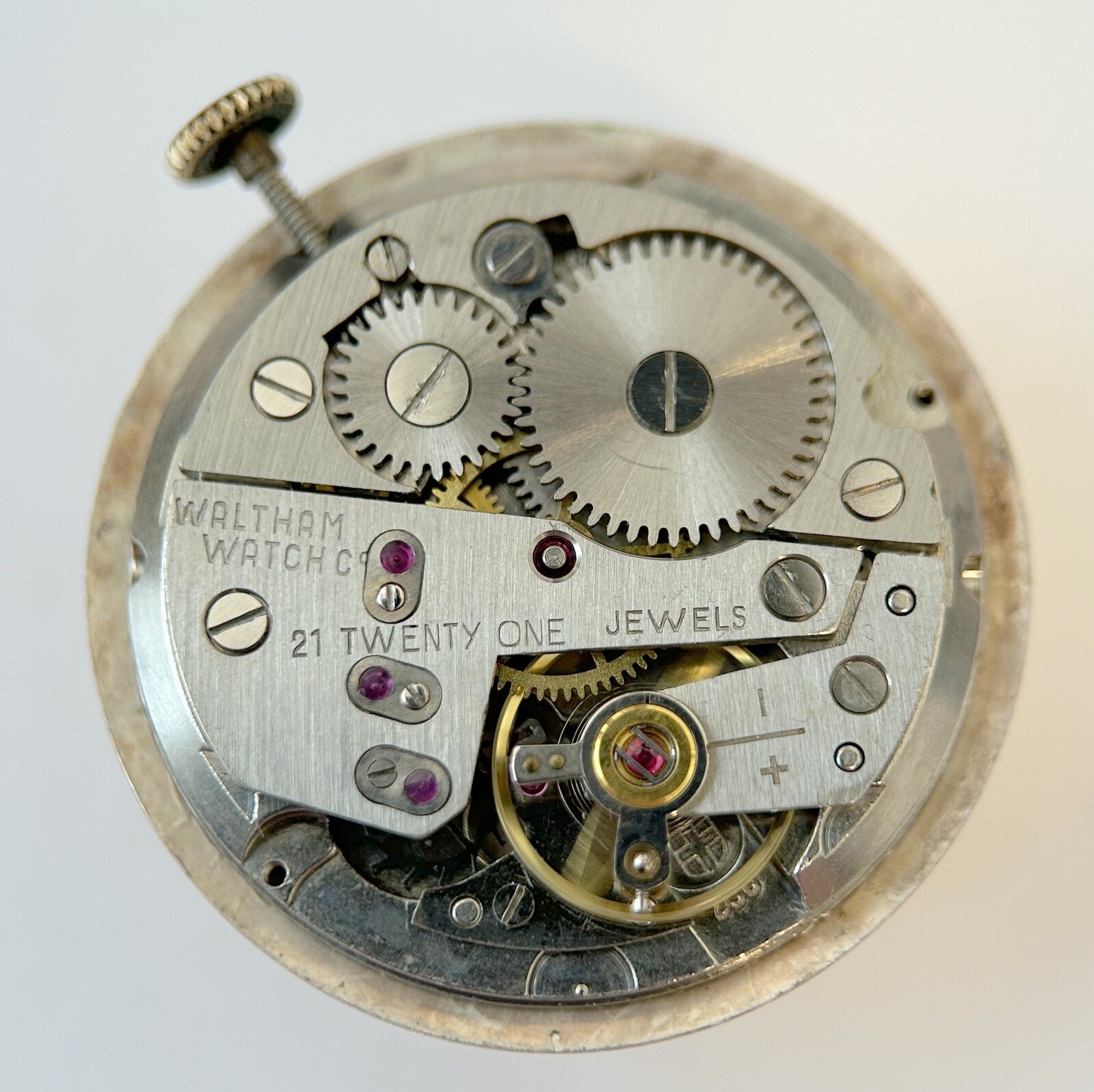 Waltham Cal 238 Watch Parts Movement Balance Fork Spring Bridge | eBay