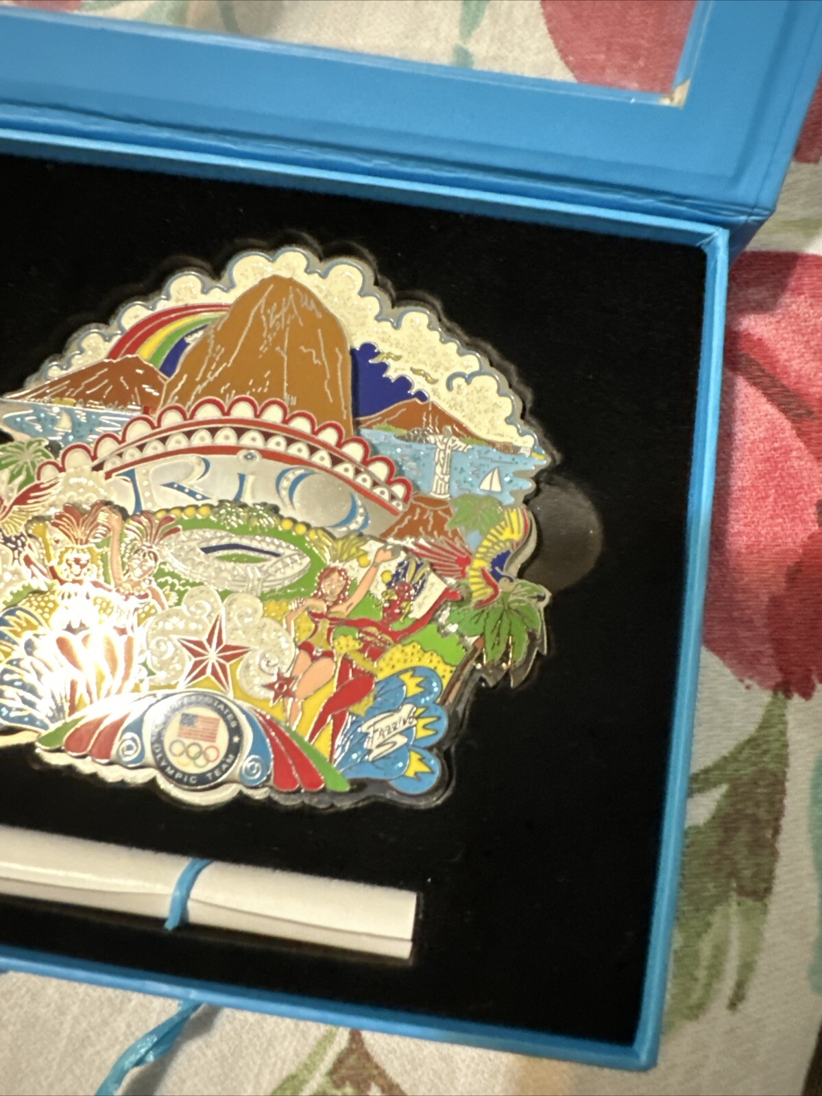 Fazzino 2016 Rio Olympics Pin | eBay