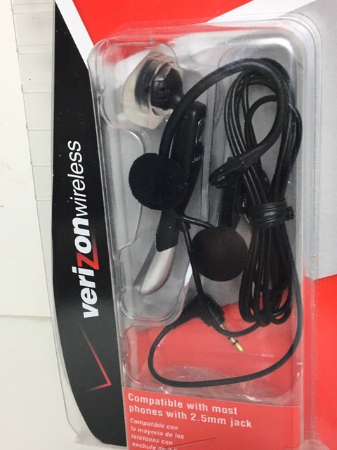 Verizon Wireless Mini Boom Headset 2.5mm Jack Jabra Jabminib 2004 for ...