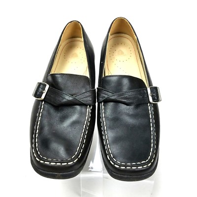 Red Wing Womens Black Leather Loafers Size 7.5 D Slip on - 4675 | eBay