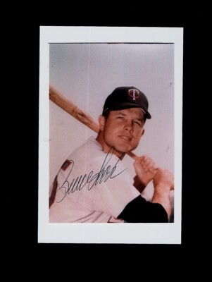 1968 BRUCE LOOK MINNESOTA 4X6 AUTOGRAPHED COLOR GLOSSY ROOKIE PHOTO | eBay