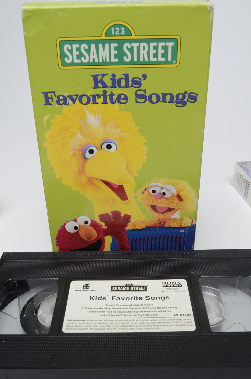Sesame Street VHS Lot of 4, 123 Count, | Grelly USA
