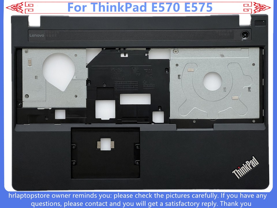 New For Lenovo Thinkpad E570 E570C E575 Upper Case Palmrest Cover / Bottom Base | eBay