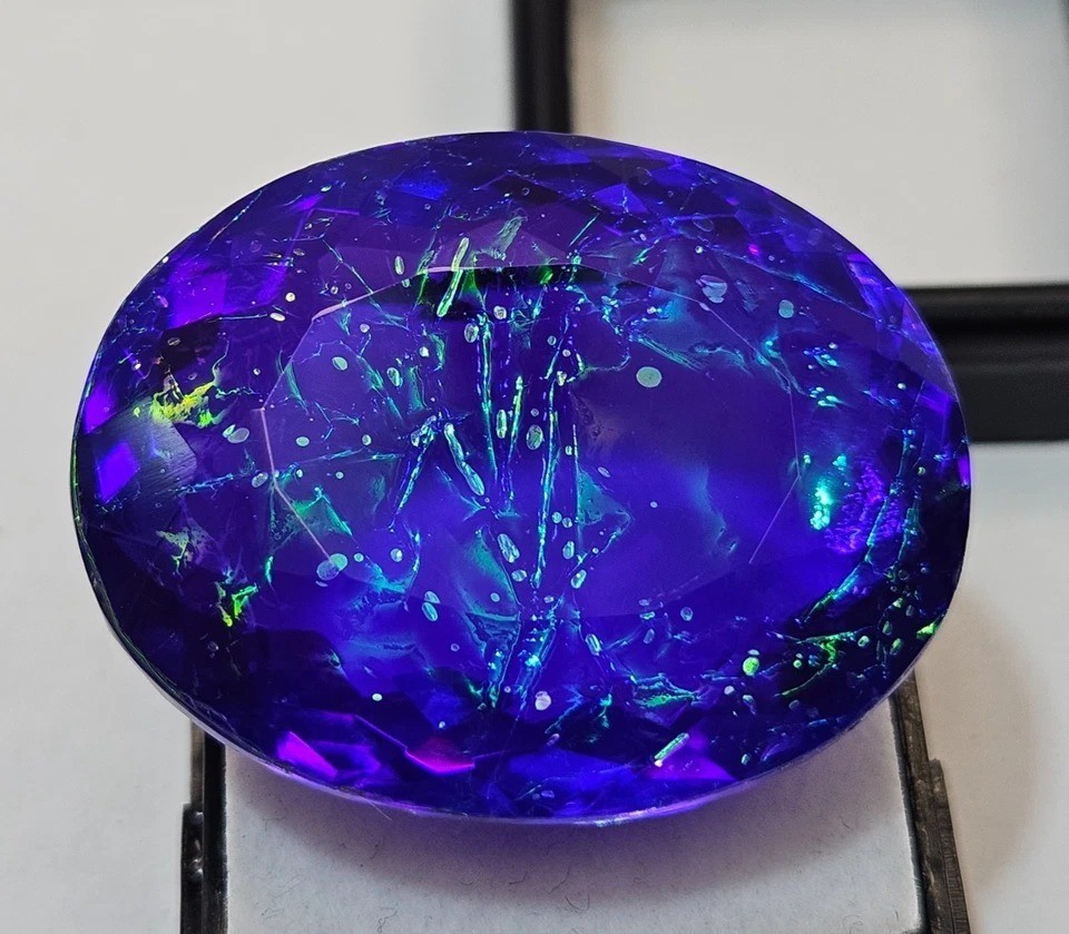 Monarch Fire Opal Oval Cut Natural 84-85 Ct Certified Loose Gemstone | eBay