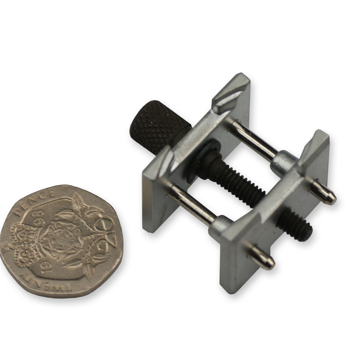 Small movement watch holder vice aluminium watchmakers repairs case ...