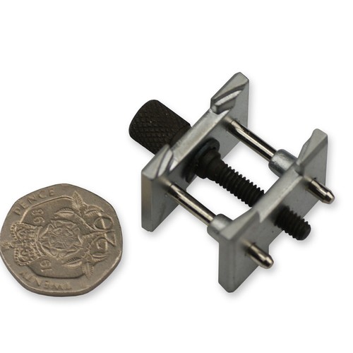 Small movement watch holder vice aluminium watchmakers repairs case ...