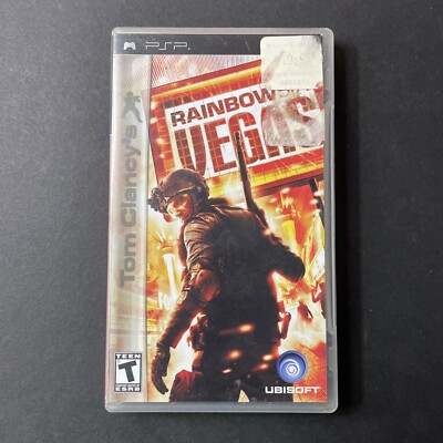 Rainbow Six Vegas (PLAYSTATION PORTABLE PSP, 2006) Video Game, Tested ...