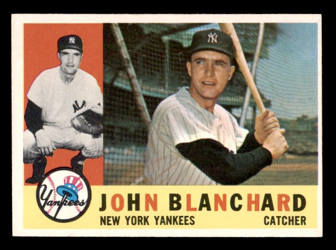 1960 Topps Baseball #283 John Blanchard EX/MT *e1 | eBay