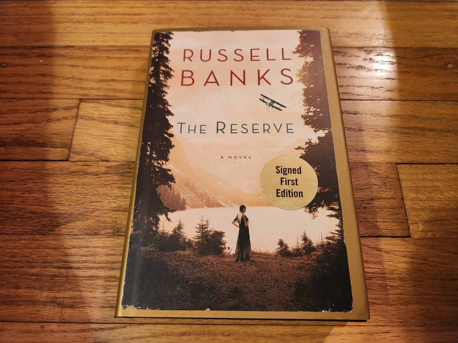 Russell Banks SIGNED The Reserve A Novel 2008 First Edition Hardcover ...