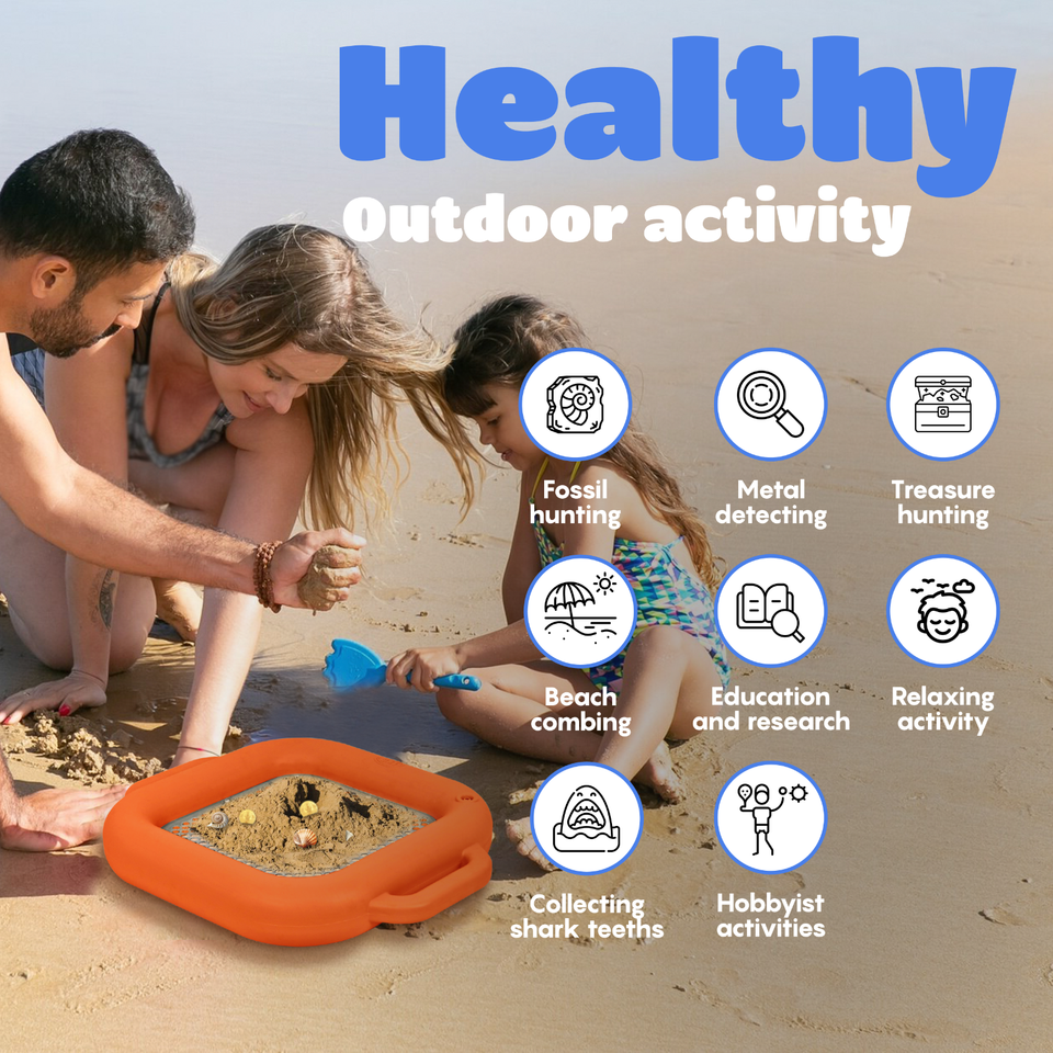 CKG Floating Shark Tooth Sifter for Fossil Hunting and Shark Teeth ...