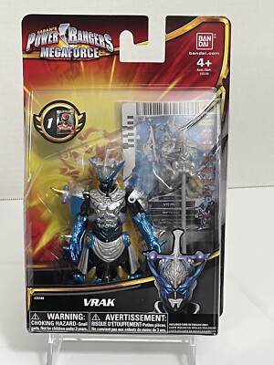 Power Rangers Megaforce Vrak Action Figure with Card 2013 Bandai | eBay