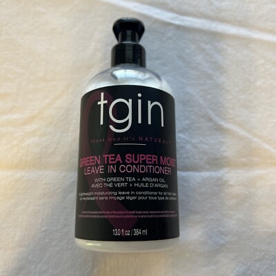 TGIN Leave-In Conditioner Green Tea Super Moist 13 Oz. Lightweight ...