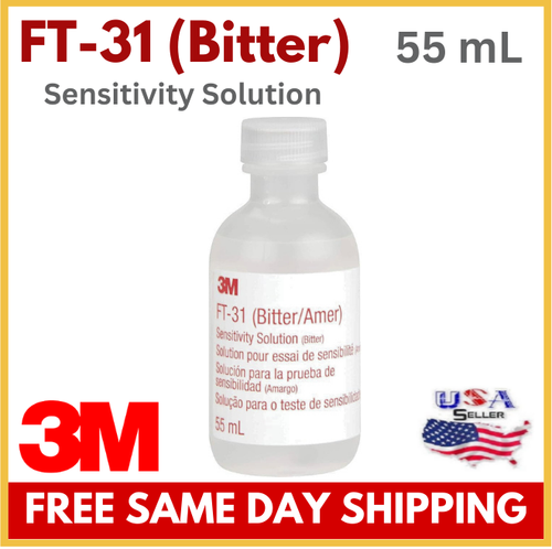 3M FT-31 Bitter 55 mL Sensitivity Solution Respirator Security Check ...