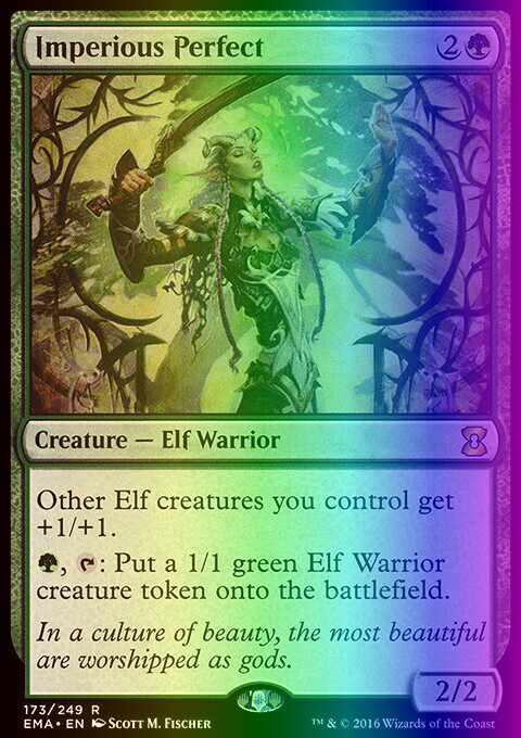 MTG Magic the Gathering Imperious Perfect (173/265) Eternal Masters LP ...