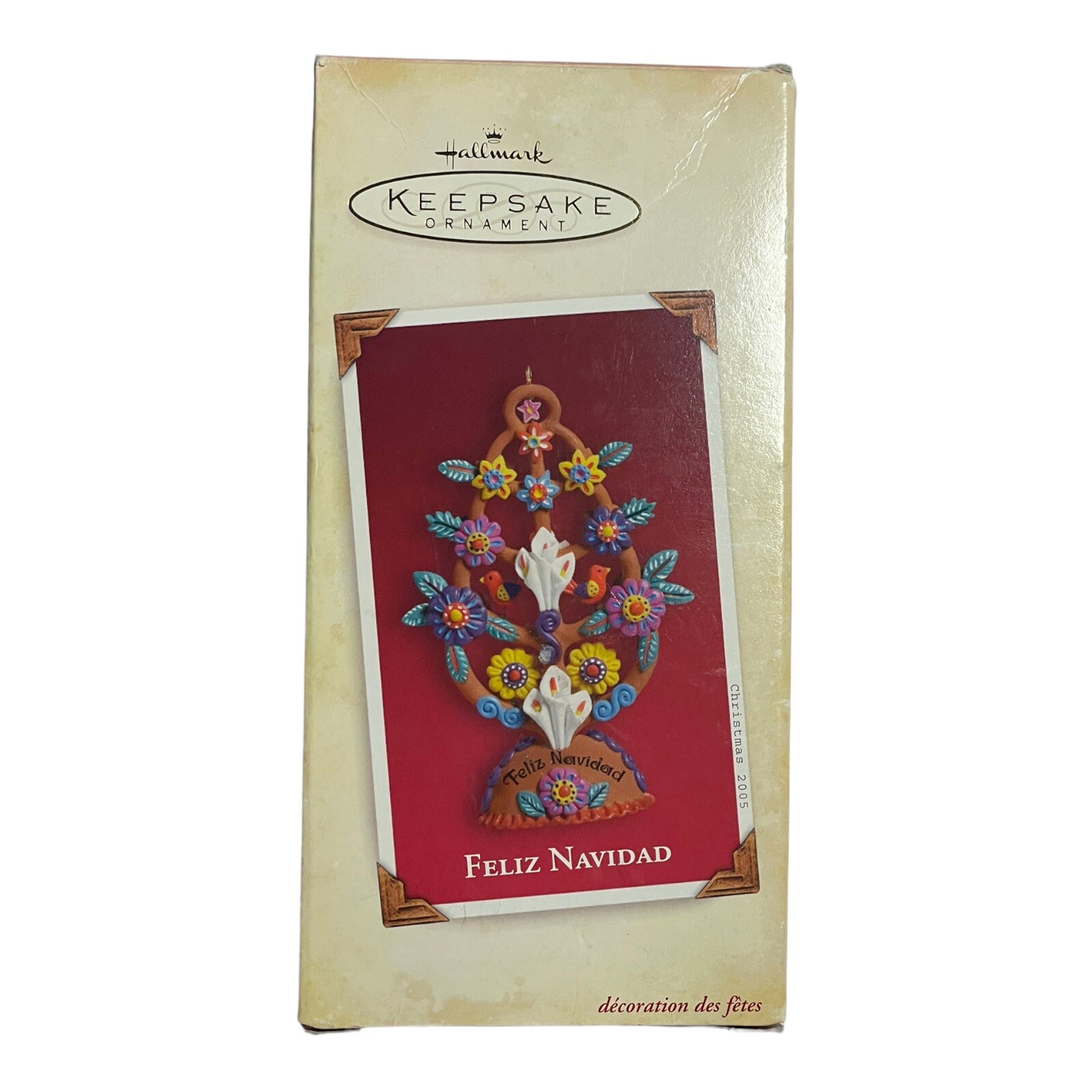 Hallmark Christmas Ornament Keepsake 2005 Feliz Navidad Christmas Handcrafted 05 | eBay