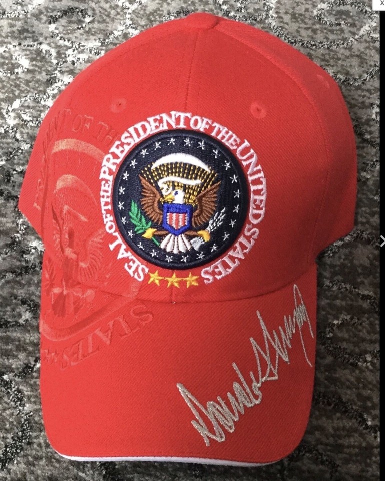 TRUMP PEN EAGLE SEAL PRESIDENT BLUE DONALD Signature GOLD MAGA GOP ...