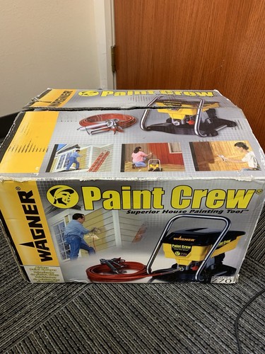 Wagner Paint Crew Airless Paint Sprayer Model 770 in Original Box | eBay