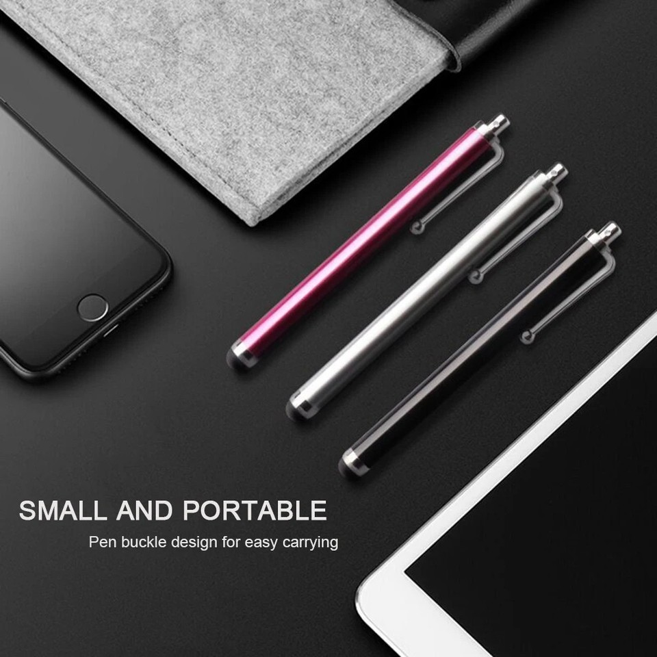 10 x STYLUS PENS SCREEN TOUCH RUBBER TIP FOR TABLET ANDROID MOBILE ...
