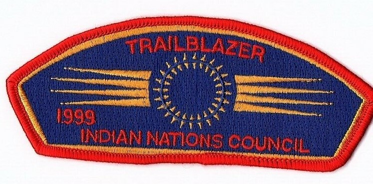 Boy Scout Indian Nations Council Trailblazer 1998 CSP/SAP SA-15 | eBay