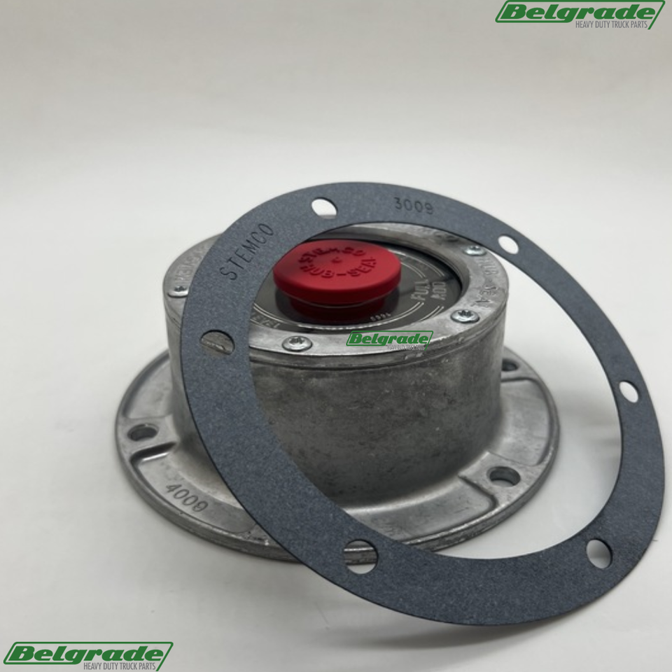 Stemco 340-4009 Hub Cap w/ Gasket 4-Pack No Side Fill ALT# 300-4009 | eBay