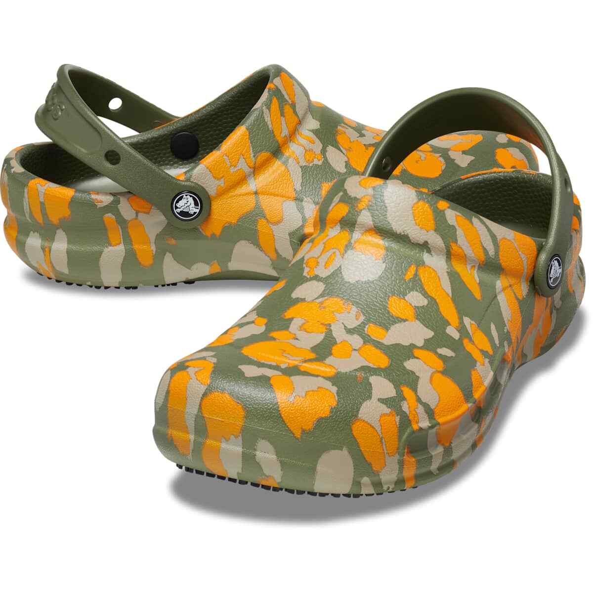 Crocs Slip Resistant Shoes - Bistro Graphic Clogs, Nurse Shoes, Chef ...