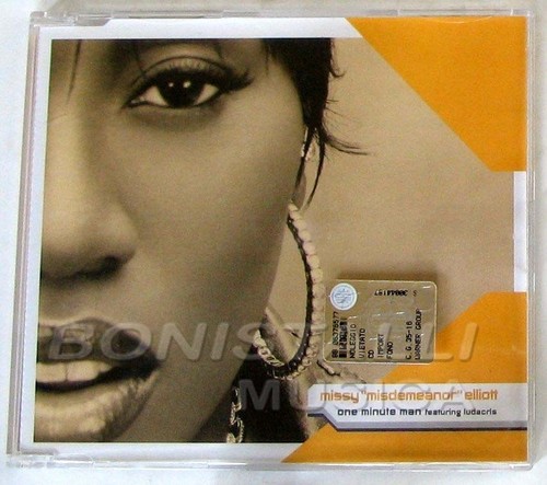 MISSY ELLIOTT - ONE MINUTE MAN Ft. LUDACRIS - CD Single New Unplayed ...
