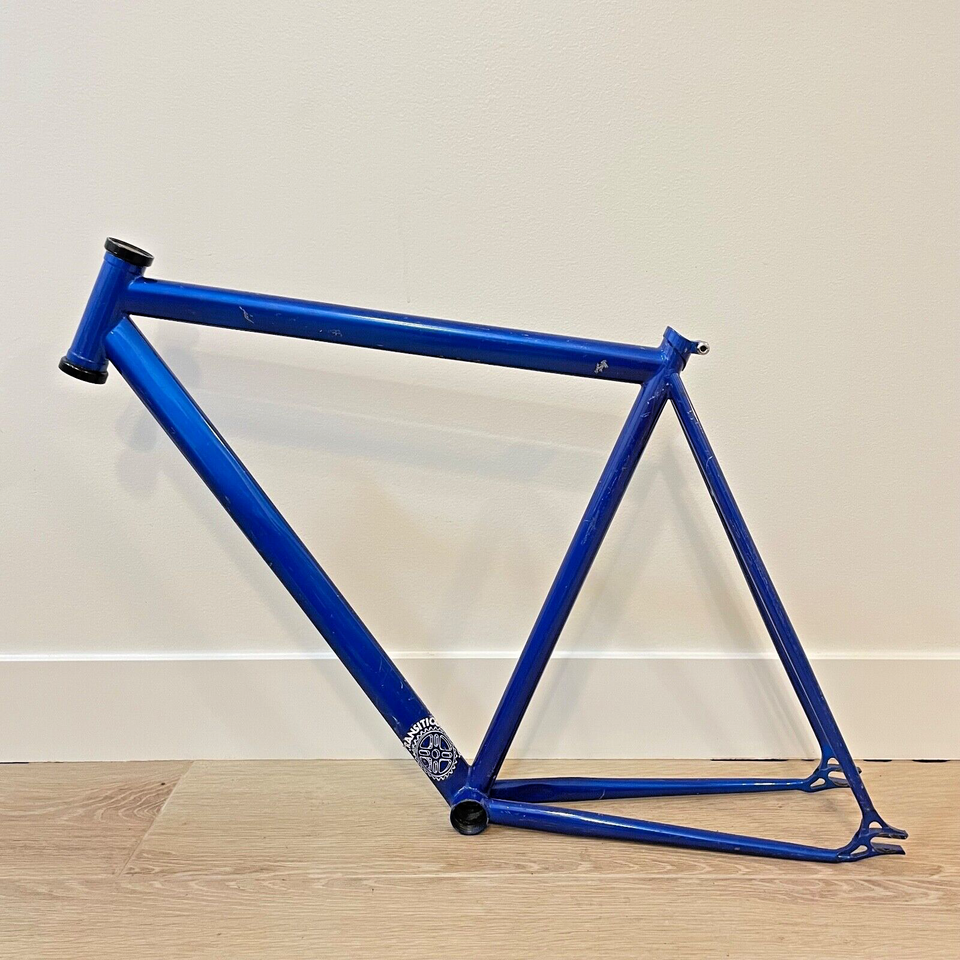 Leader 700c Frame 52cm Aluminum Blue Road Bike | eBay