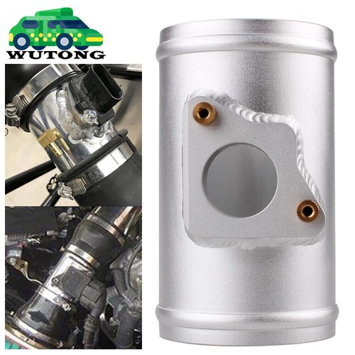 3" 76MM Mass Air Flow Sensor Mount Adapter Tube Pipe MAF For Honda ...