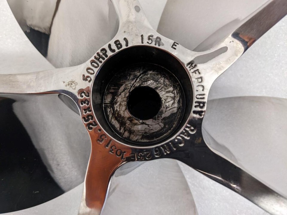 MERCURY RACING 48-8M0138423 PROPELLER CLEVER BILLET NEW B1B2 | eBay