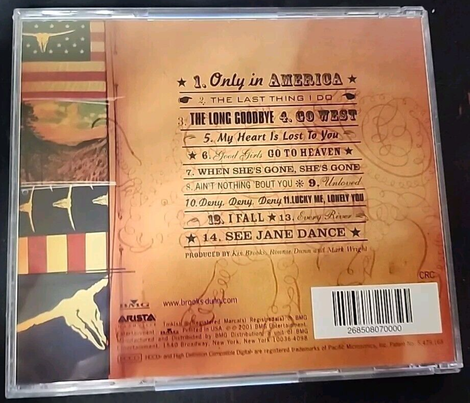Steers and Stripes by Brooks & Dunn (CD, 2001, BMG (distributor)) 886977828423| eBay