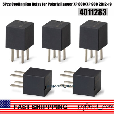 5X Cooling Fan Relays 12V For Polaris Ranger RZR 570 800 900 1000 Turbo ...