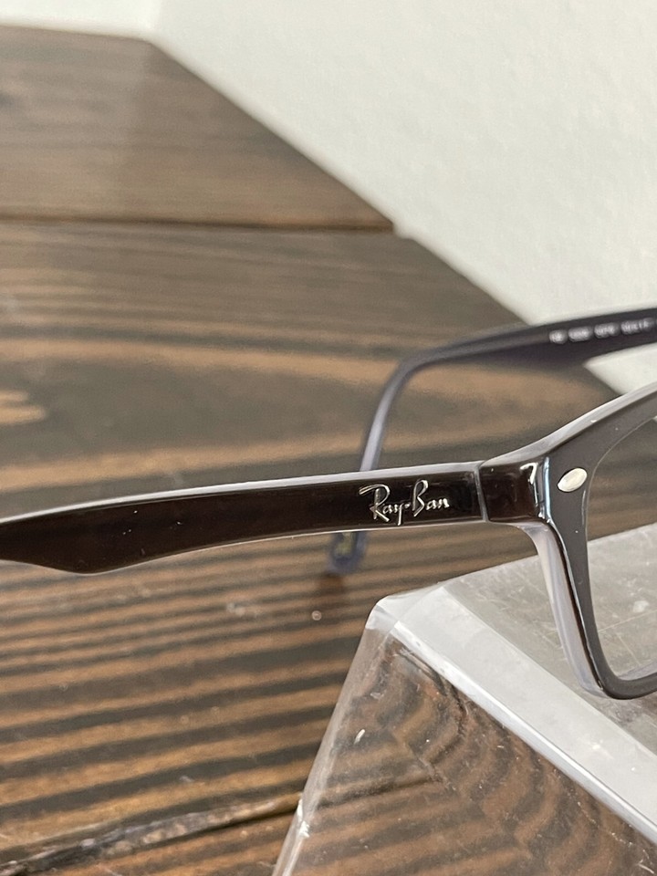 Ray-Ban Optics RB5228-5076 Mens Brown Full Rim Square Eyeglasses Frame ...