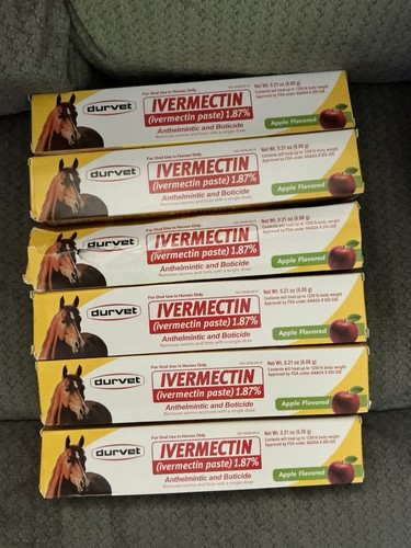 New Durvet Horse Paste, Anthelmintic & Boticide, Apple Flavor, 0.21 Oz ...