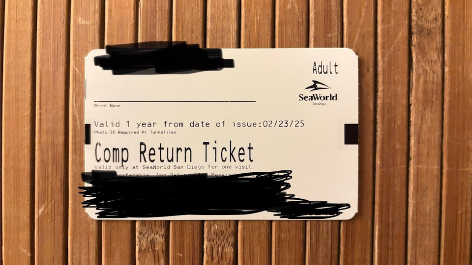 Sea World SeaWorld San Diego Adult ONE DAY Ticket Valid ANY DAY Until 2 ...