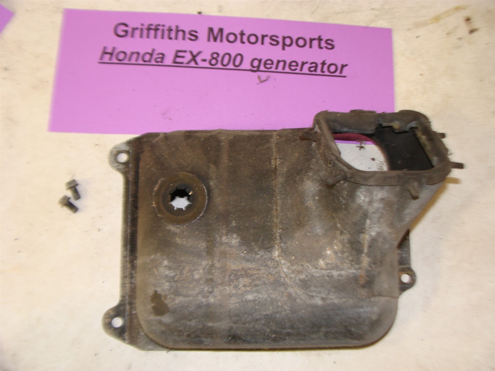 HONDA EX800 generator inner muffler exhaust cover heat shield guard | eBay