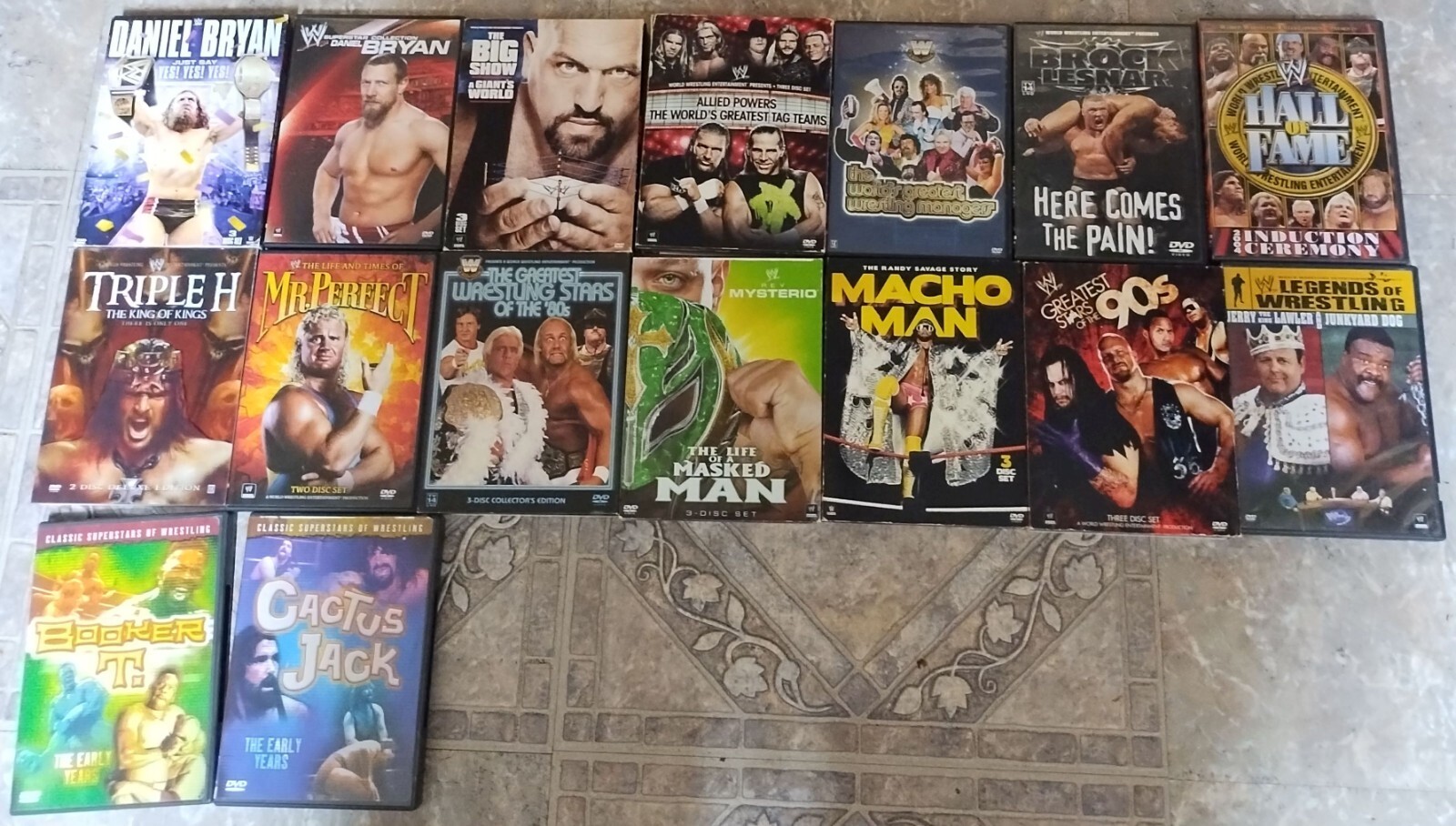 WRESTLING MEGA-LOT of 380 WWF/WWE/TNA DVDs RARE | eBay