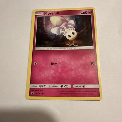 97/147 Morelull - Burning Shadows - Common Pokemon TCG Card | eBay