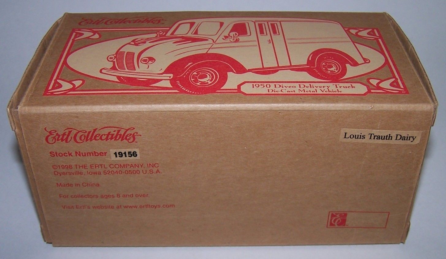 Ertl Collectible 50s Divco Delivery Truck Diecast Metal Louis Trauth ...