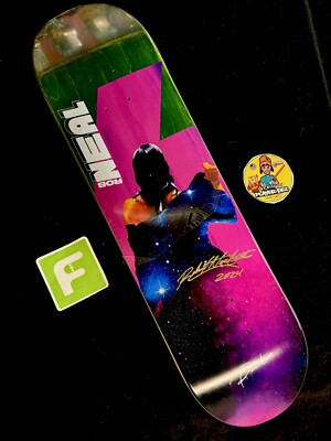 RARE SIGNED Primitive Robert Neal Skateboard Deck Cosmic Lady ...