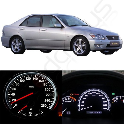 White LED Instrument Kit Dash Cluster Light Bulbs For 2001-2005 Lexus ...