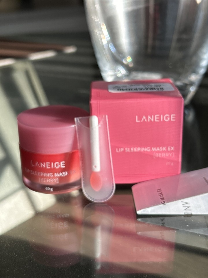 2 Pc Laneige Lip Sleeping Mask Repair - Berry - 20g W/ Applicators 🔥 8809685797173 | eBay