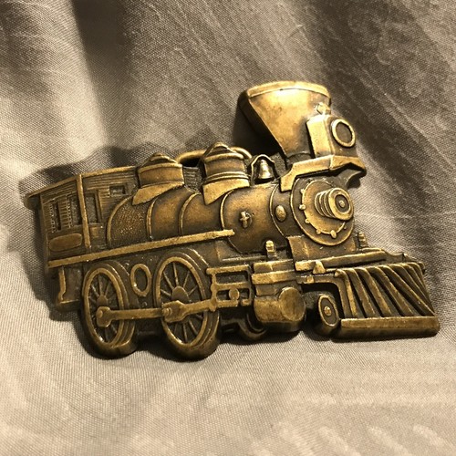 Train Belt Buckle Locomotive Railroad Steam Engine | eBay