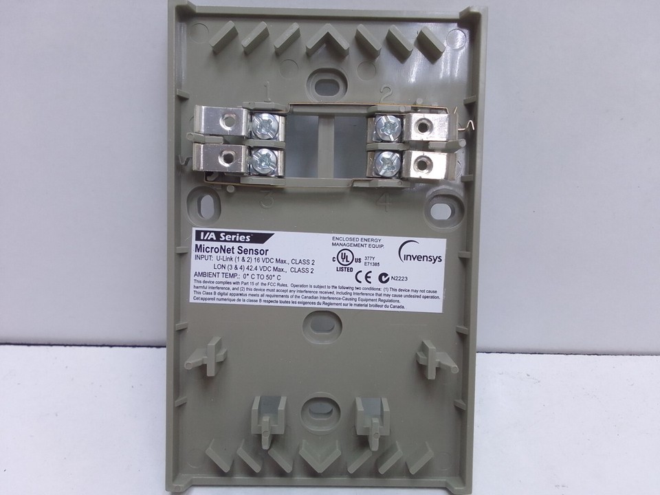 INVENSYS MN-S3 micronet sensor with setpoint | eBay