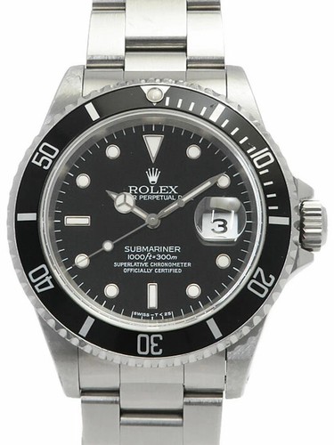 ROLEX Submariner Date 16610LN TO10256 | eBay