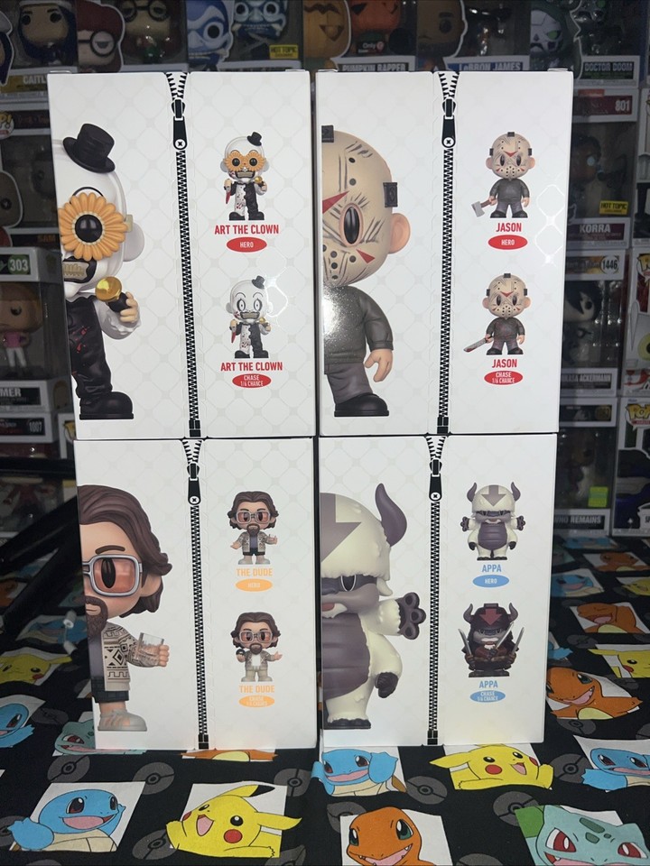 Thrilljoy Pix! Hot Topic Exclusive Vinyl Figure UNSEALED ALL COMMON 4 ...