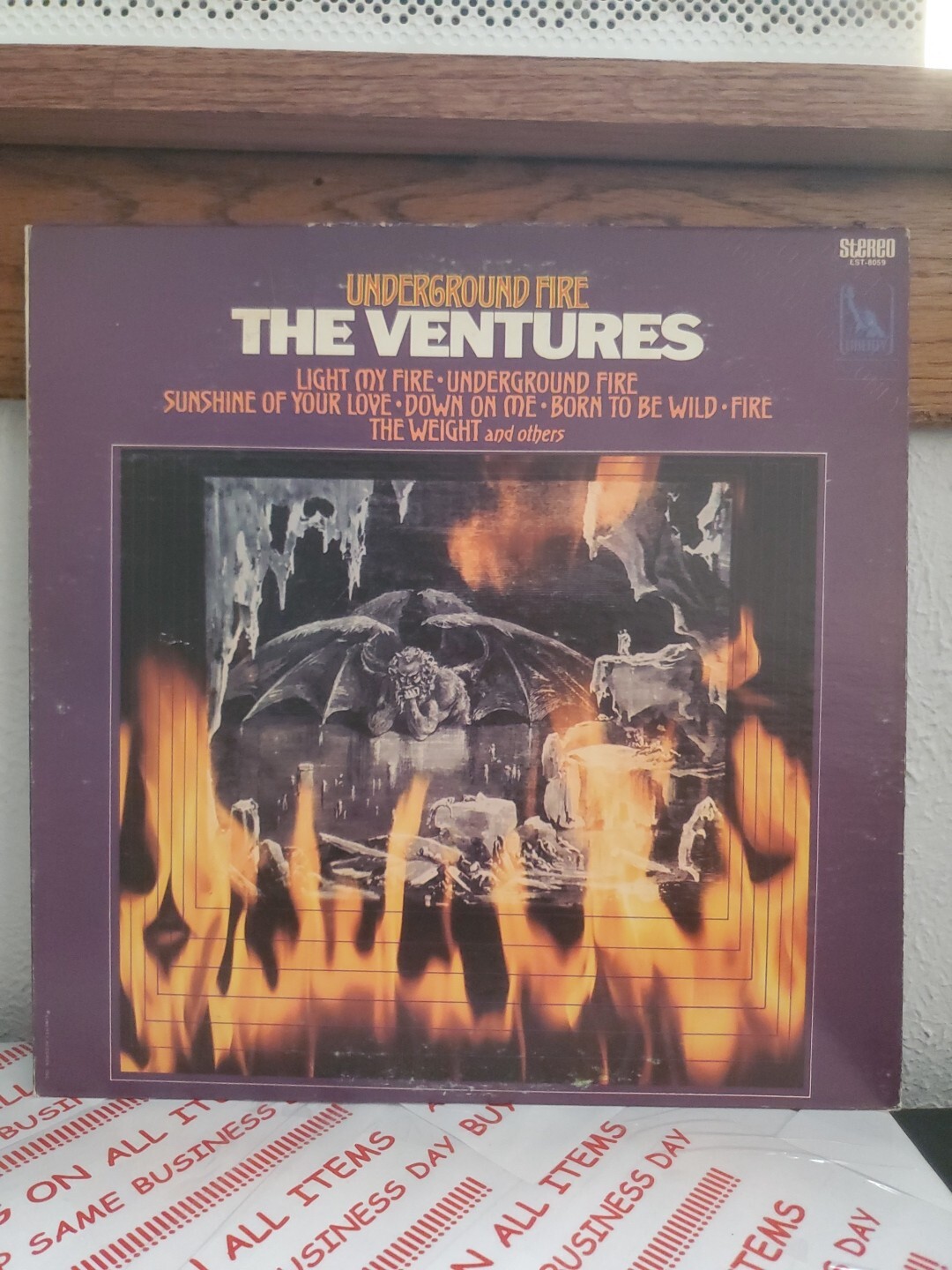 The Ventures Vinyl LP Underground Fire, 1969, Liberty Records, | eBay