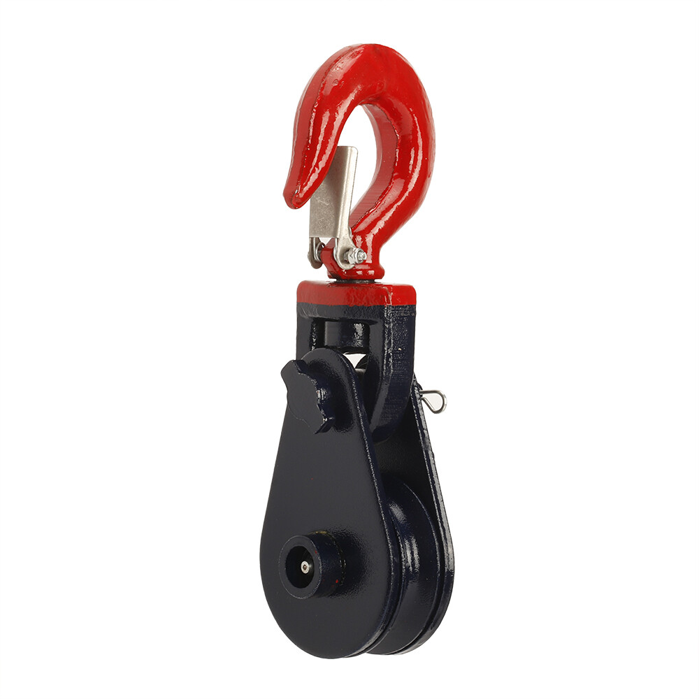 1T/2T/4T Snatch Block with Swivel Shackle or Hook Heavy Duty | eBay UK