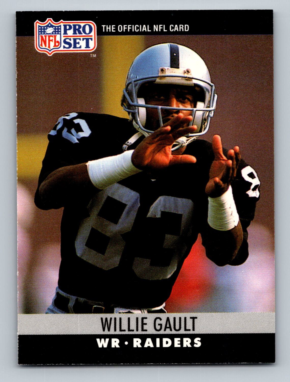 1990 Pro Set #153 Willie Gault Los Angeles Raiders | eBay