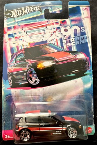 2024 hot wheels 90s street scene 92 honda civic eg | eBay